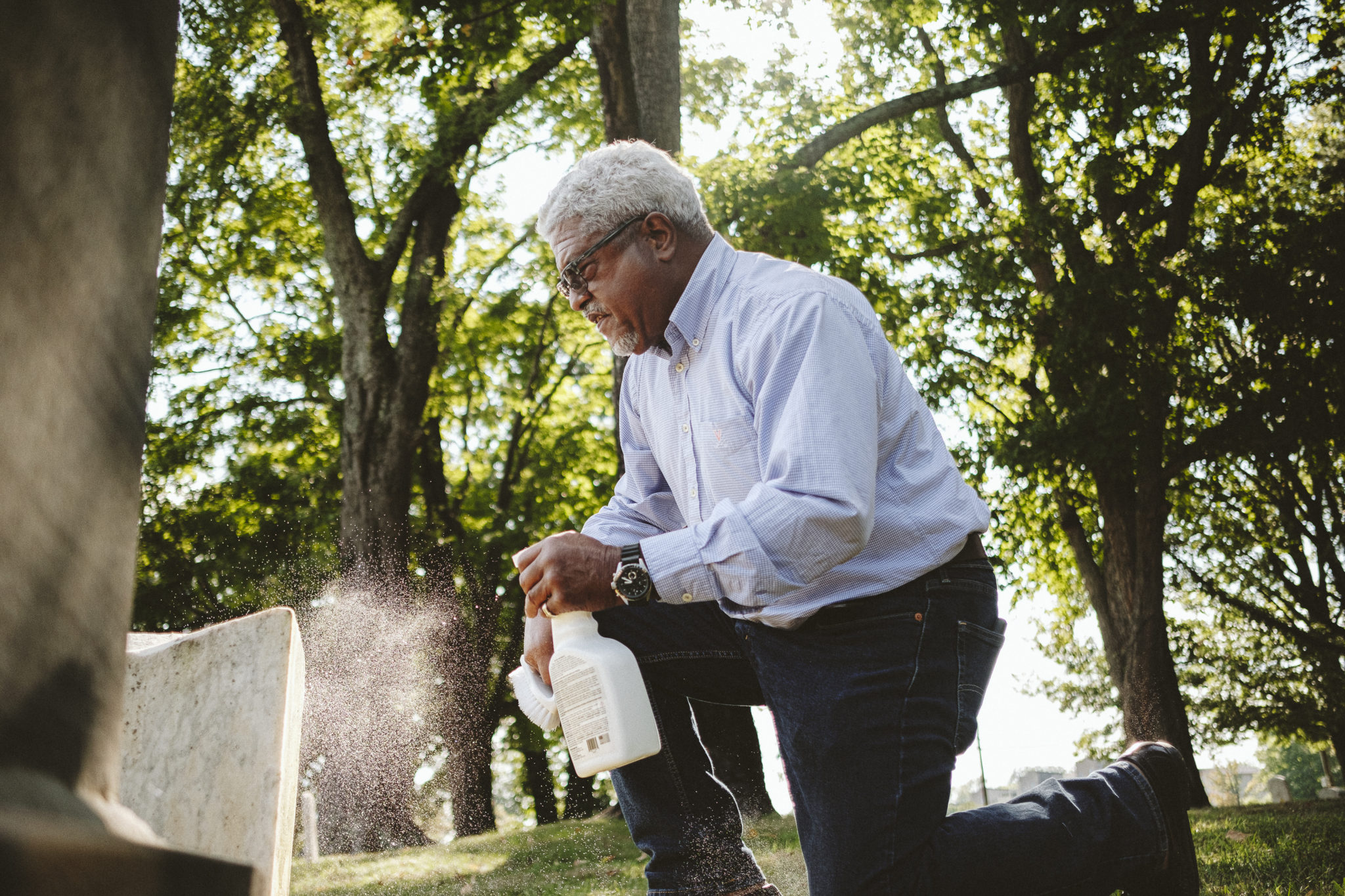 From this long-neglected cemetery in the heart of Charlottesville, a ...