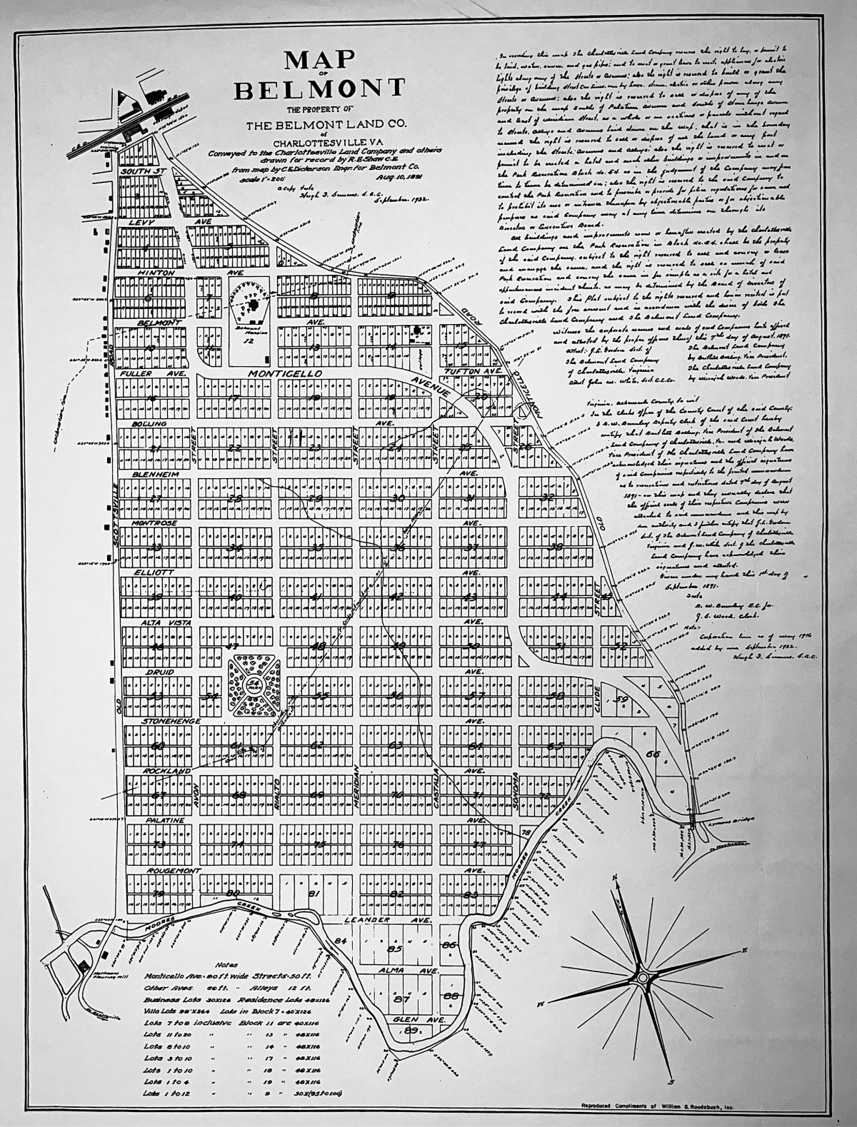 The 50-by-120 foot lots of Belmont became a template for the rest of ...