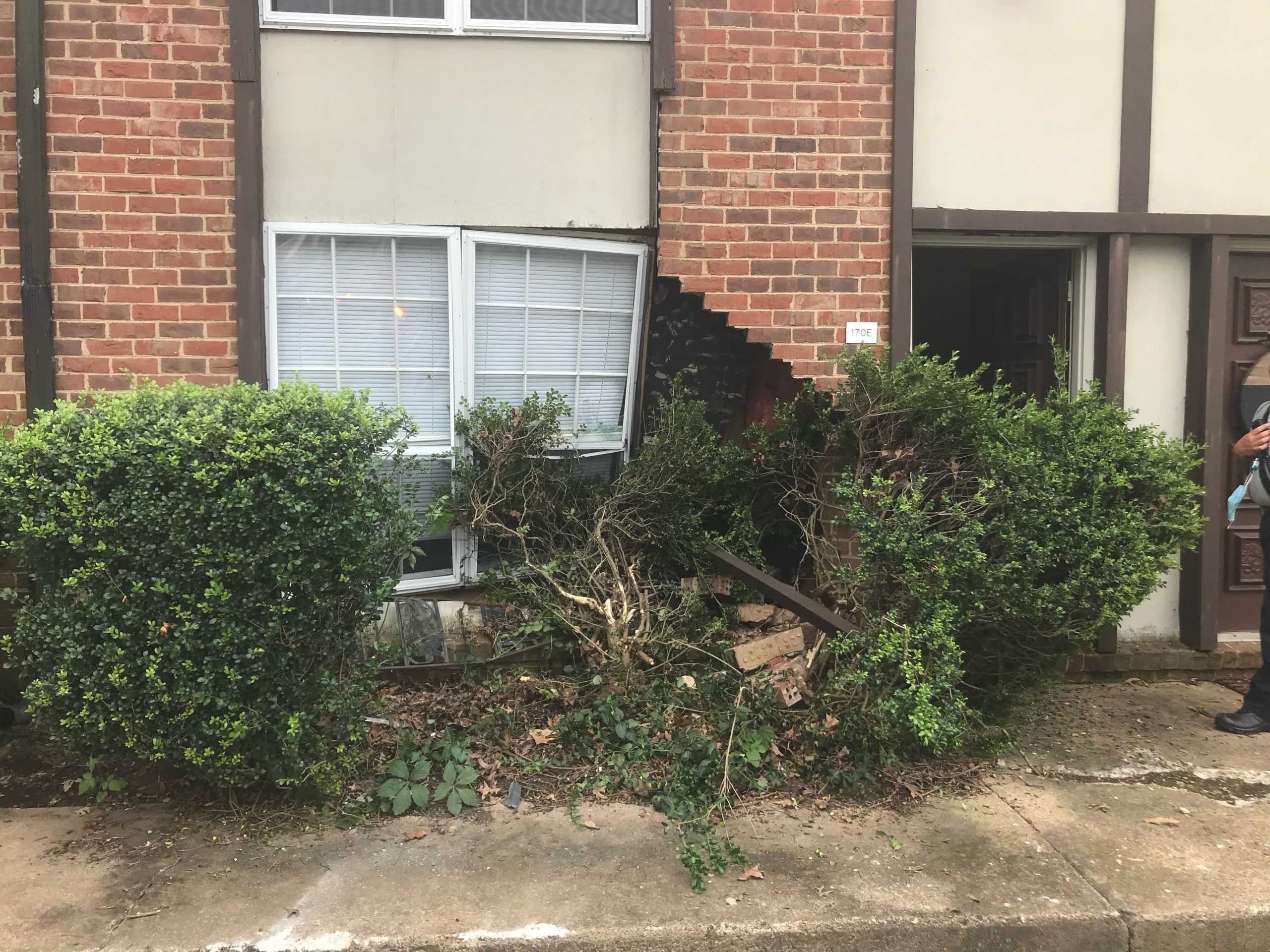 A car crashed into her living room — and it was all terribly inconvenient