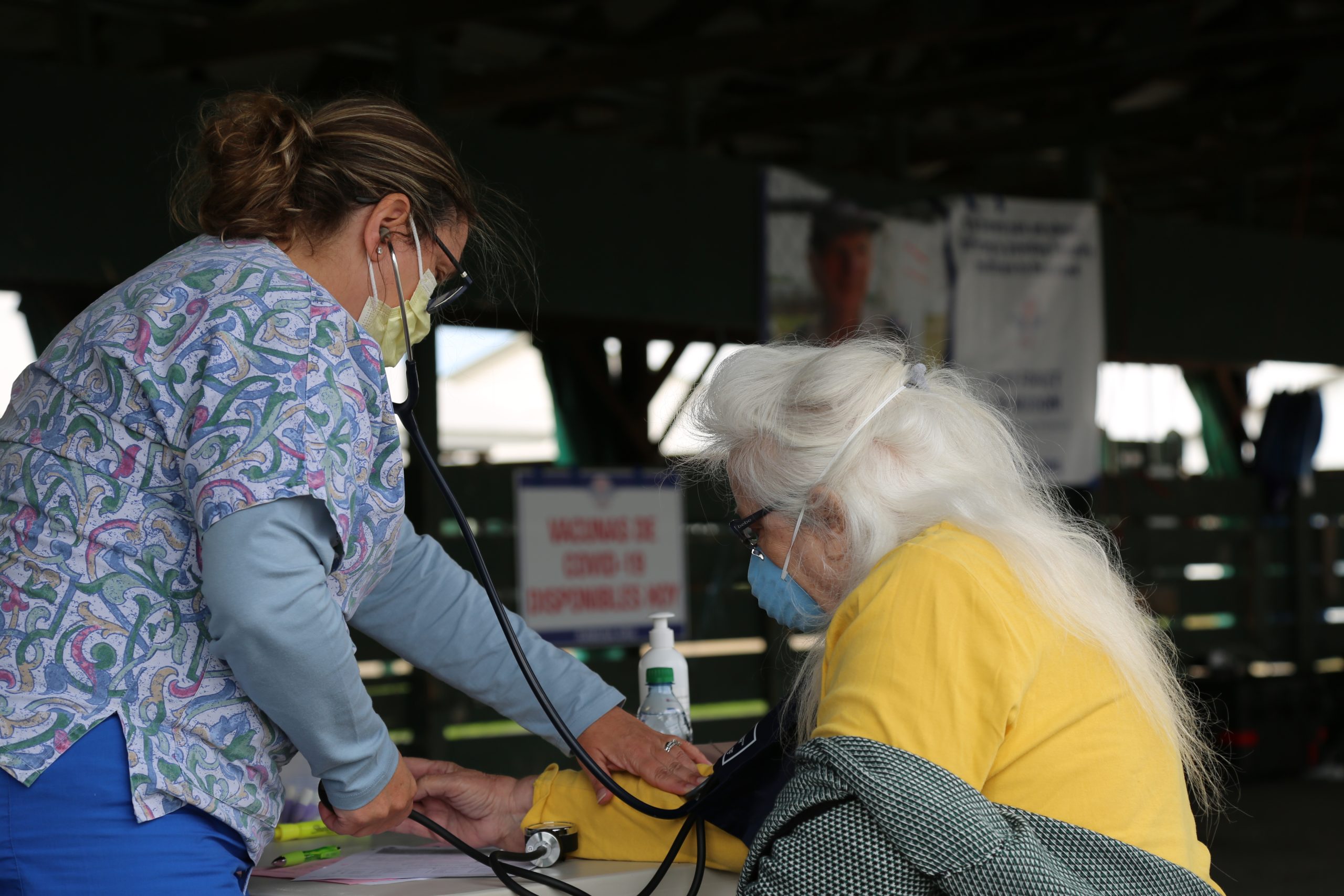 Volunteer to help with a free health clinic in Fishersville in March